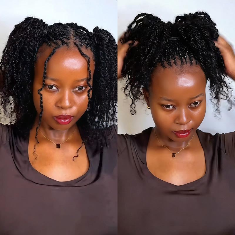 QVR Afro Kinky Brazilian Human Hair Bulk for Twists – QVR Hair